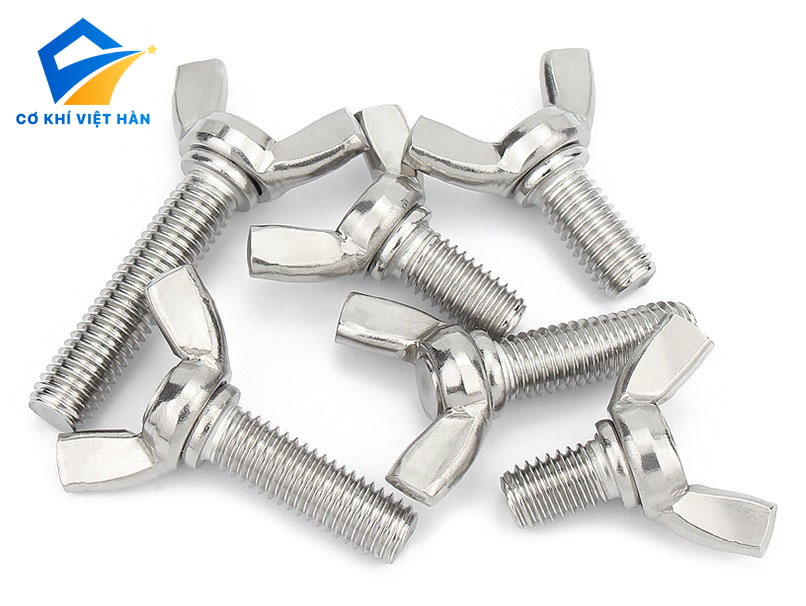 SẢN XUẤT VÀ PHÂN PHỐI BU LÔNG INOX TAI HỒNG - TAI CHUỒN