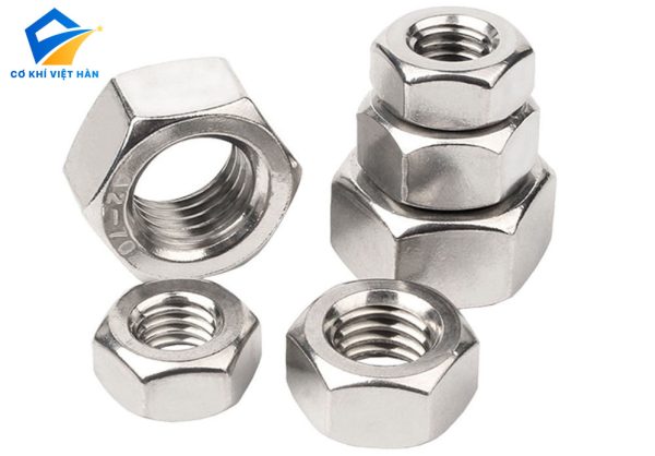 Báo giá ốc inox M10 và các loại đai ốc inox tại cơ khí Việt Hàn