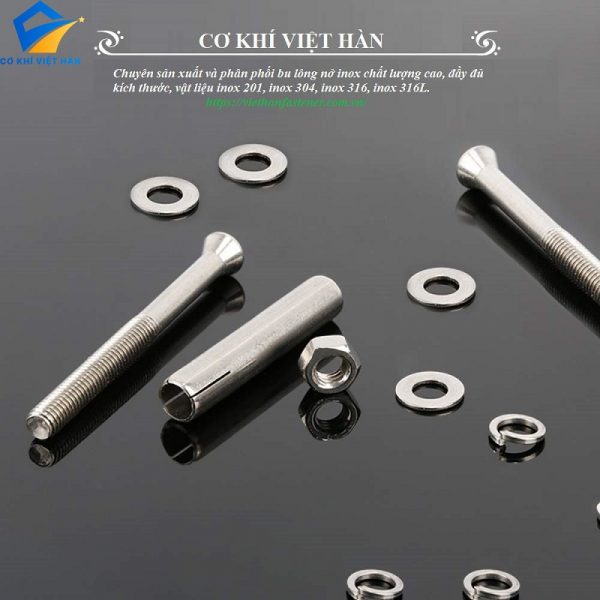 Hướng dẫn lắp đặt bu lông nở inox đúng cách